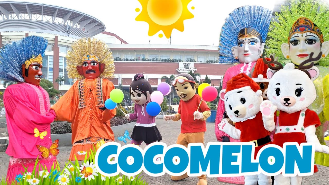 LAGU COCOMELON REMIX 💕 ONDEL ONDEL DAN BADUT BERUANG JOGET ASIK 💕 ...