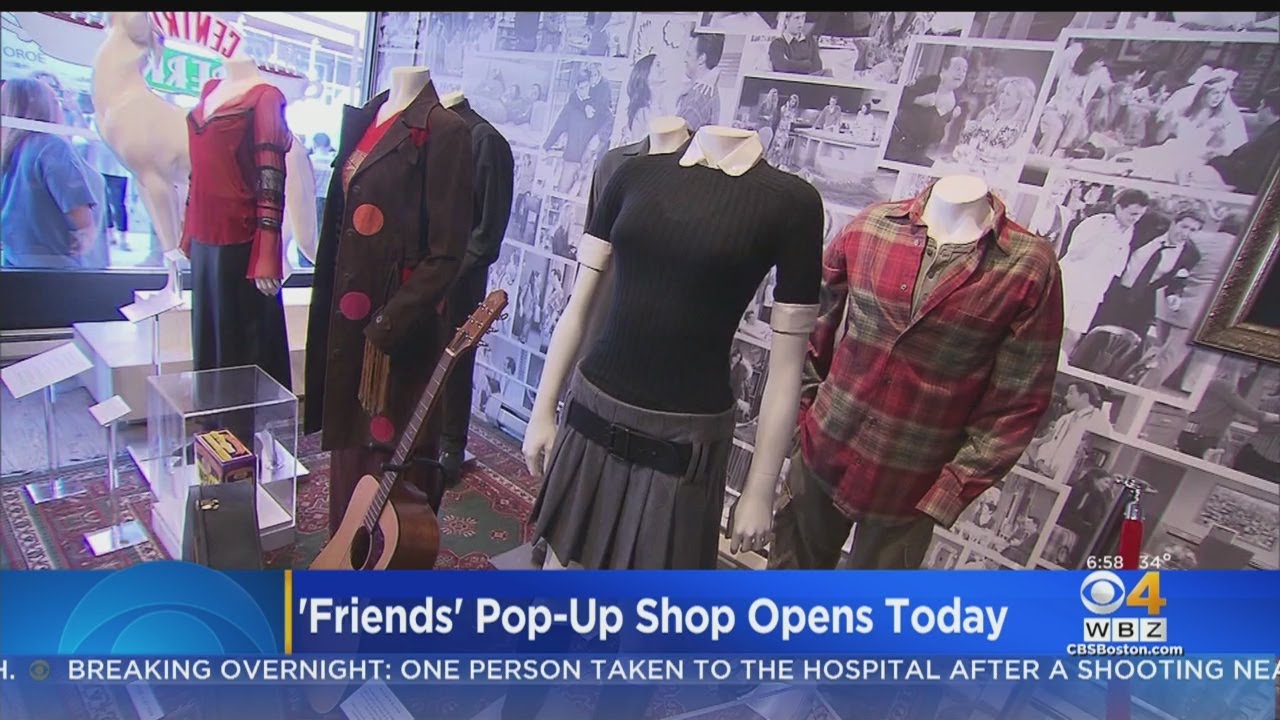 'Friends' Pop-Up Shop Opens Today - YouTube