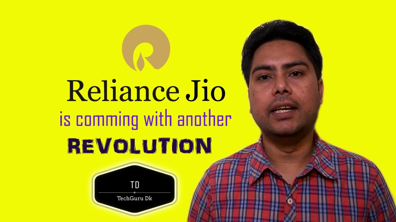 Reliance Jio is coming with new REVOLUTION. - YouTube