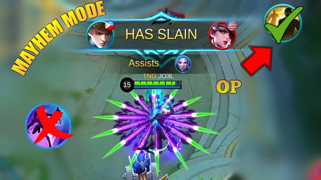 Gusion mayhem montage in mobile legends | JOEL ML #3 - YouTube