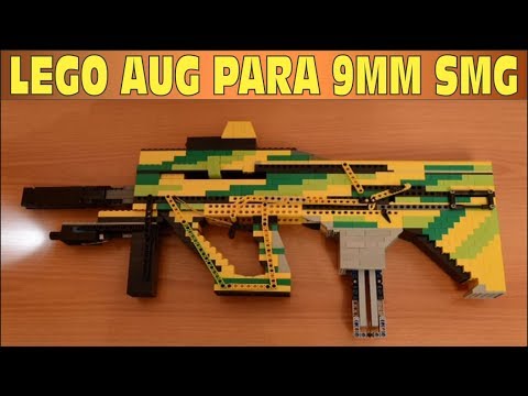 LEGO AUG PARA | 9 MM SMG | WORKING - YouTube