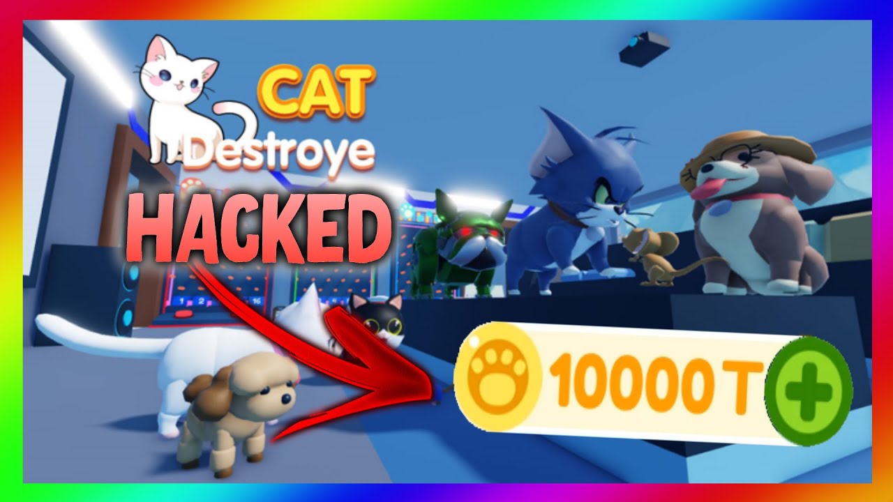 💠 ROBLOX Cat Destroyer Infinite Money / Coins Script GUI | Unlock All ...