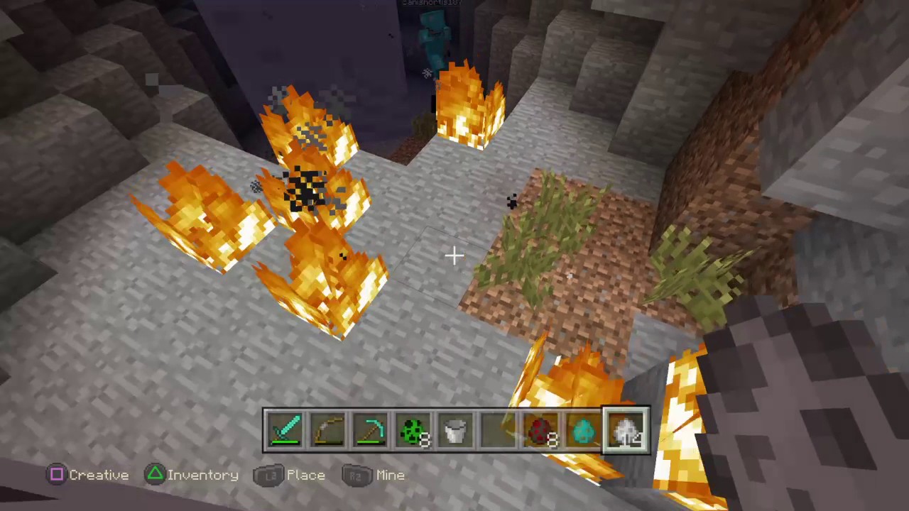 Herobrine vs friend - YouTube