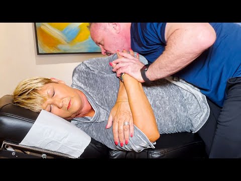 CRACKAHOLIC BRINGS HER MOM IN FOR ADJUSTMENT