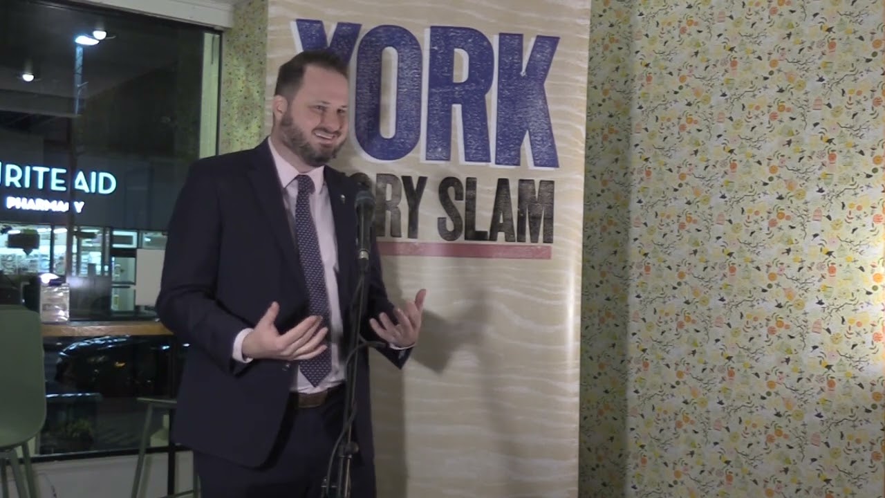 Jason Sabol - York Story Slam, October 2022 - YouTube