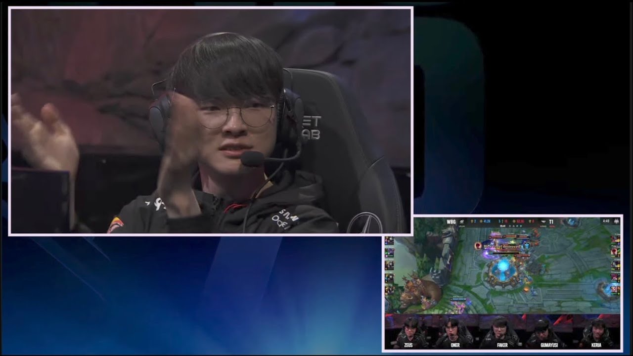 Faker Smiles As T1 Wins Worlds 2023 - League Of Legends - YouTube