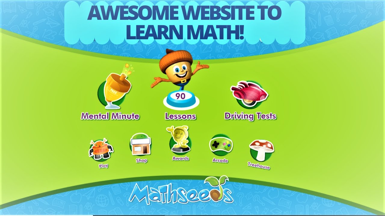 Mathseeds--One Great Website for Learning Math - YouTube