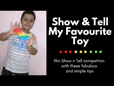 Show and Tell Activity-My Favourite Toy |Speech | Essay On My Favourite ...