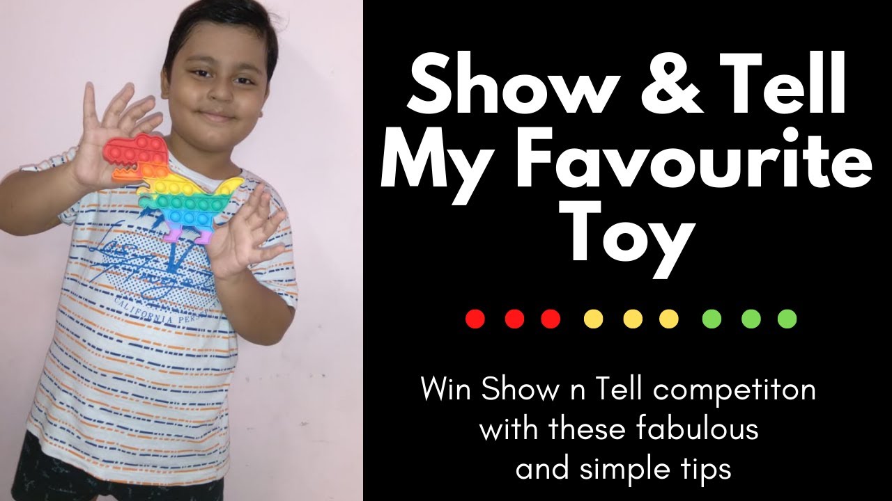 Show and Tell Activity-My Favourite Toy |Speech | Essay On My Favourite Toy | Easy Lines - YouTube