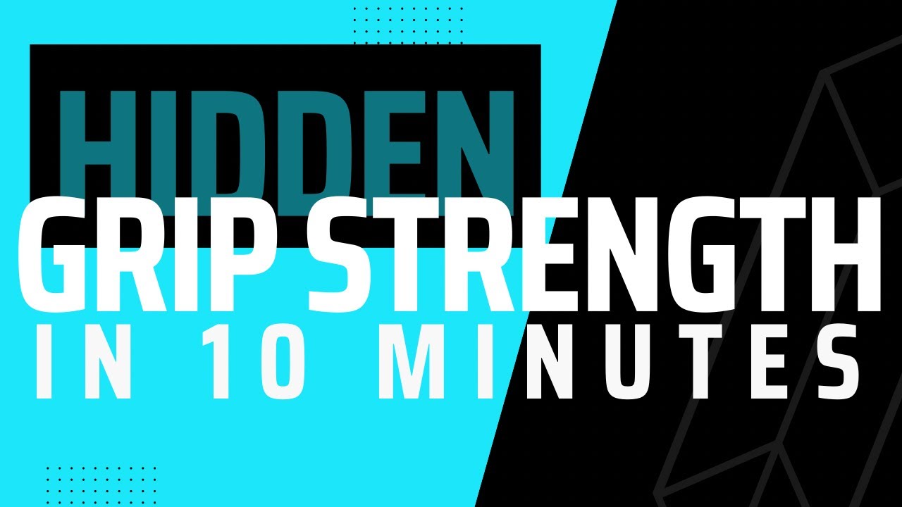 Hidden Grip Strength for Shooting - YouTube