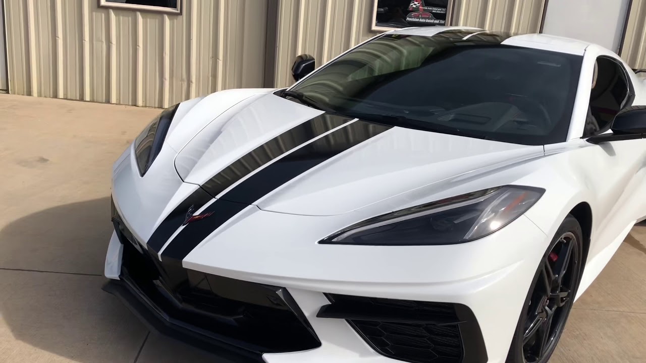 C8 Corvette 2021 XPEL Clear Bra Installation - YouTube