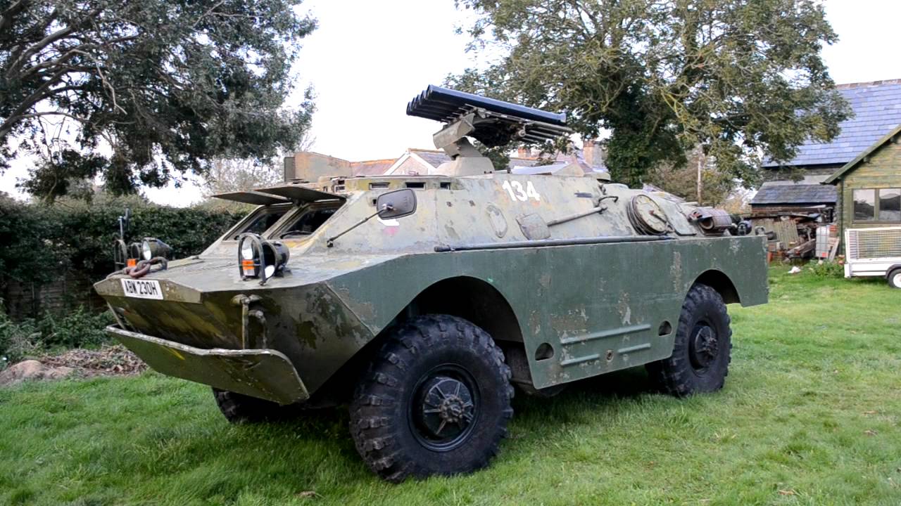 BRDM-2 Launcher - YouTube