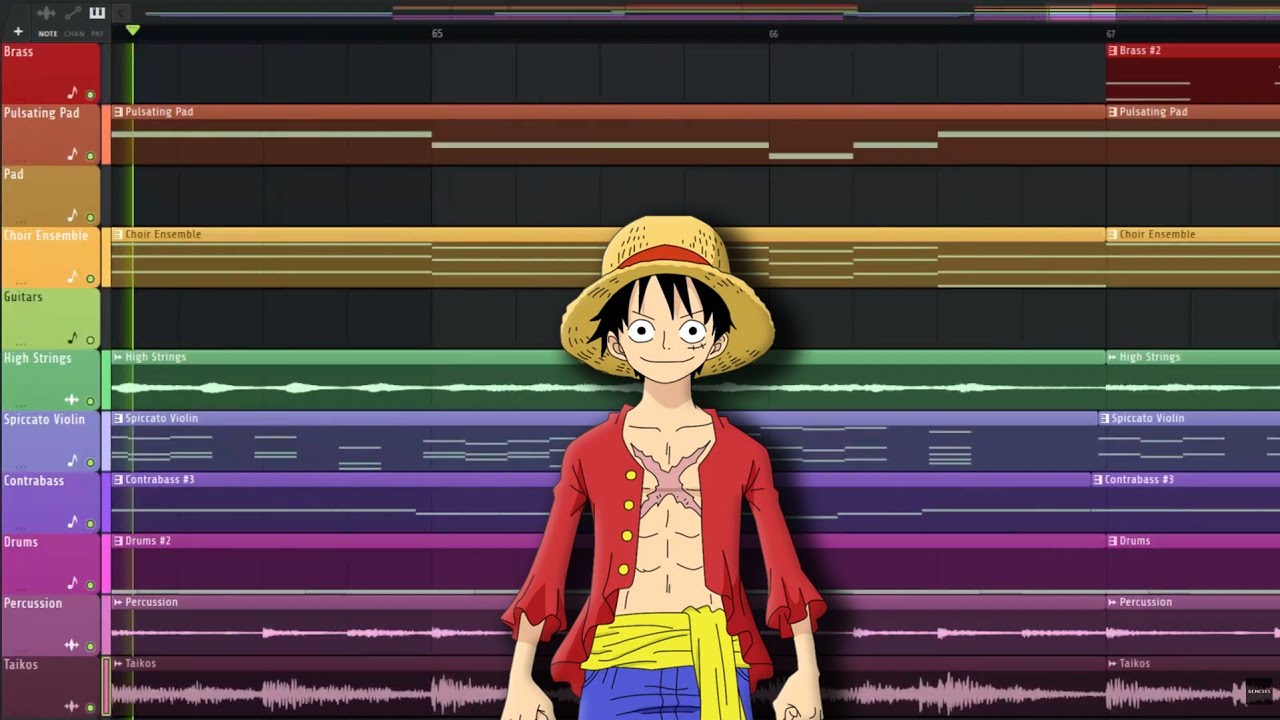 Luffy's determination ahh song - YouTube