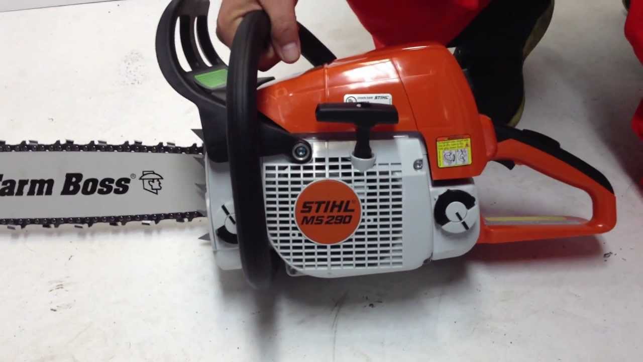Stihl MS290 Farmboss Discussion YouTube