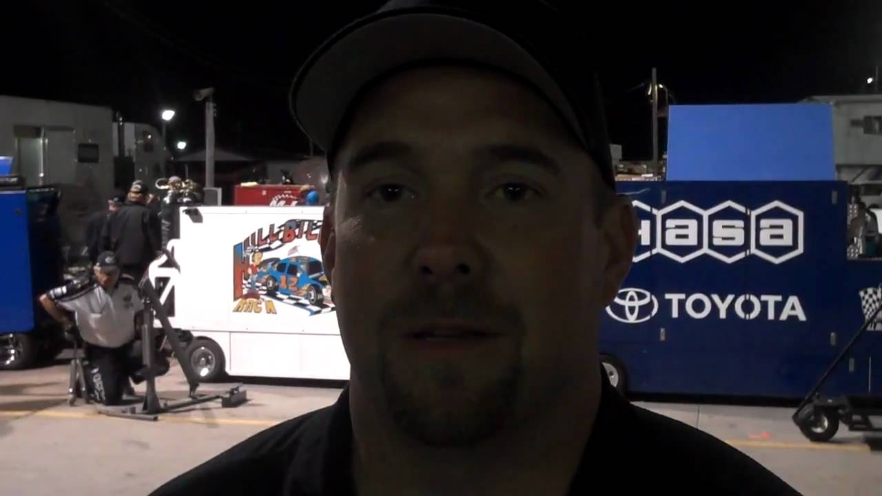 Jeff Jefferson interviewed by Jason Jefferson at NASCAR West Series ...