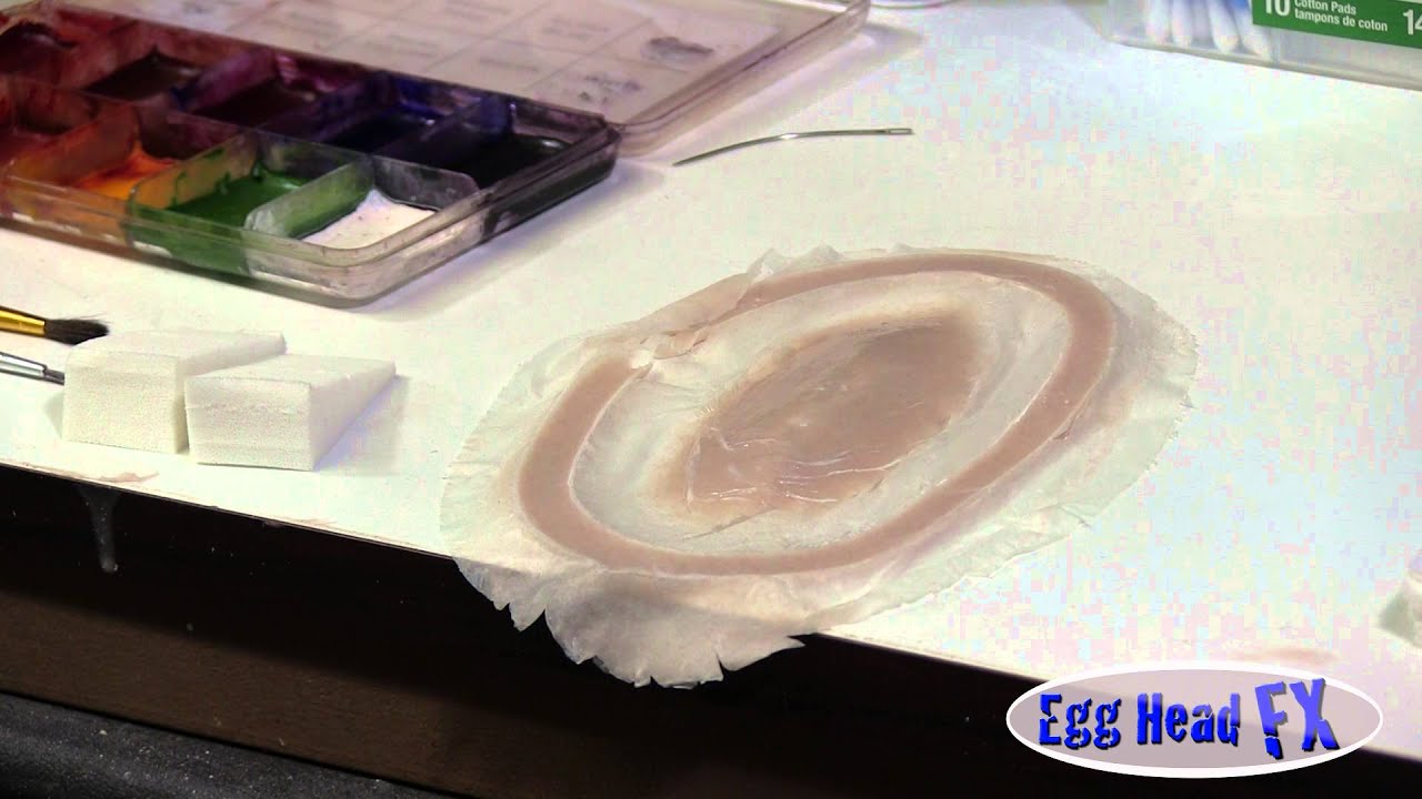 DIY How To Make a Wound and Sew it Up - Part 4 Application - YouTube