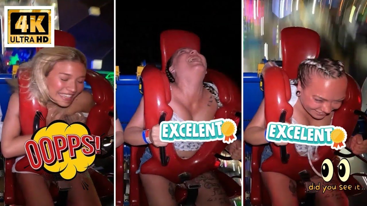 The Slingshot Ride That Will Have You Screaming! 😜 #slingshotride # ...