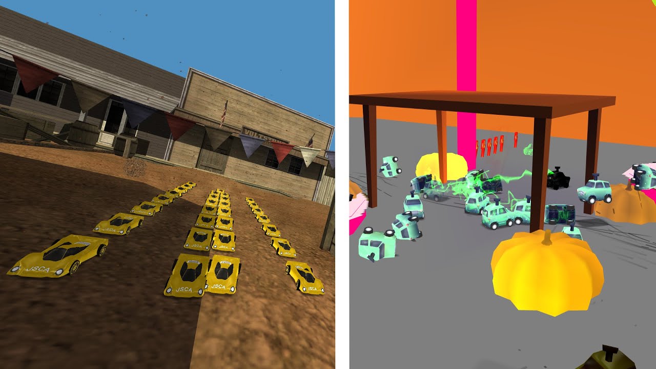 Chaos in Re-Volt. RVGL Multiplayer. Rodik, Zloy_Yarik, Kotik_XP. - YouTube