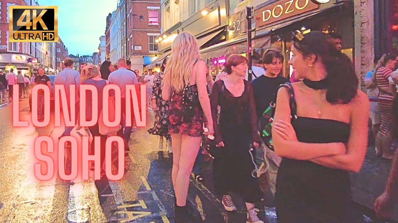 London Soho Summer Nightlife: A Stroll Through the City's Electric ...