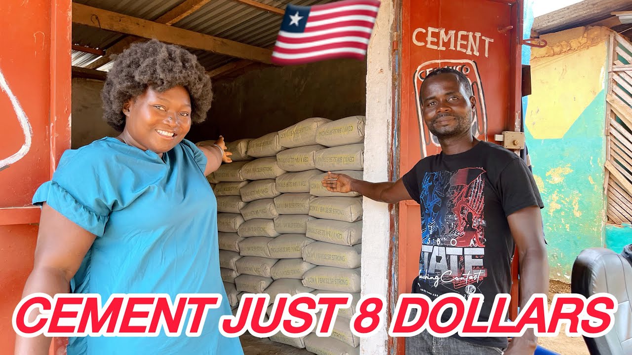Get the best and affordable cement for just 8 dollars in Liberia ...