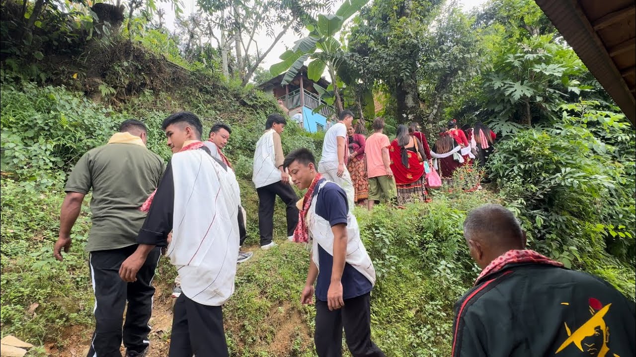 Magar culture wedding in gulmi nepal - YouTube