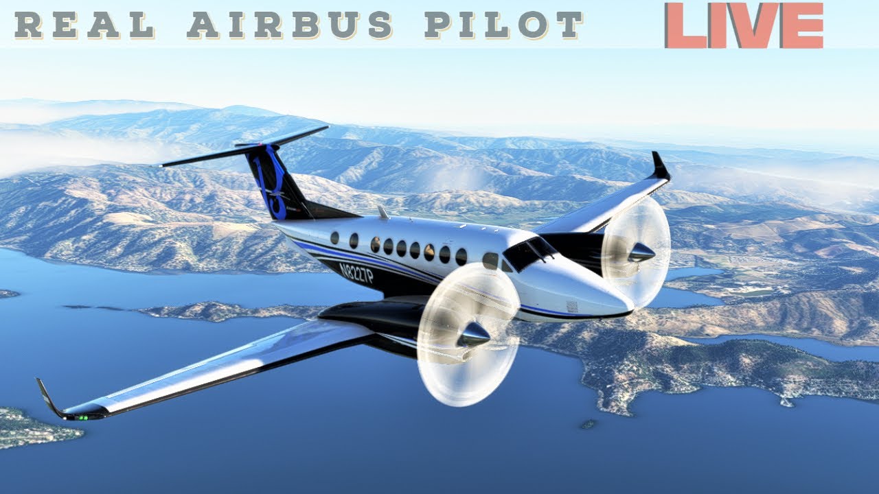 KingAir 350 Analog Cockpit | Real Airline Pilot | Flying Premium ...