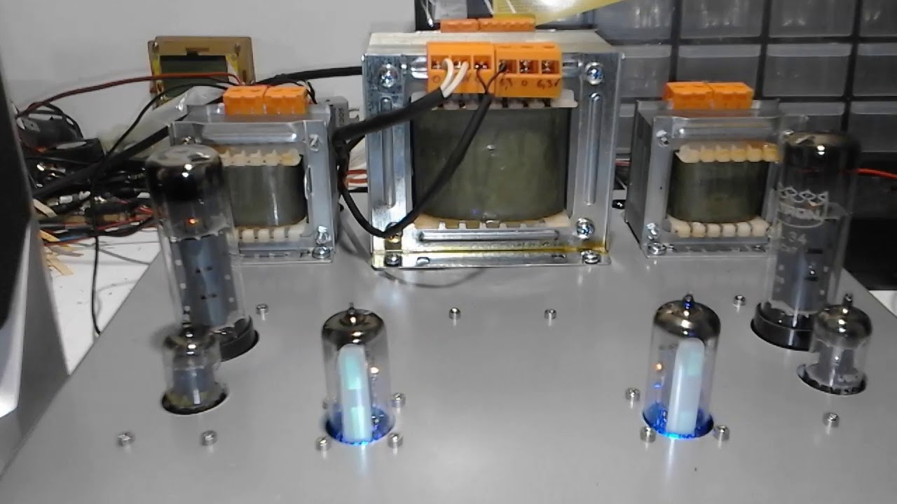 TUBE AMPLIFIER ECC83 EL34 TEST PART ONE - YouTube