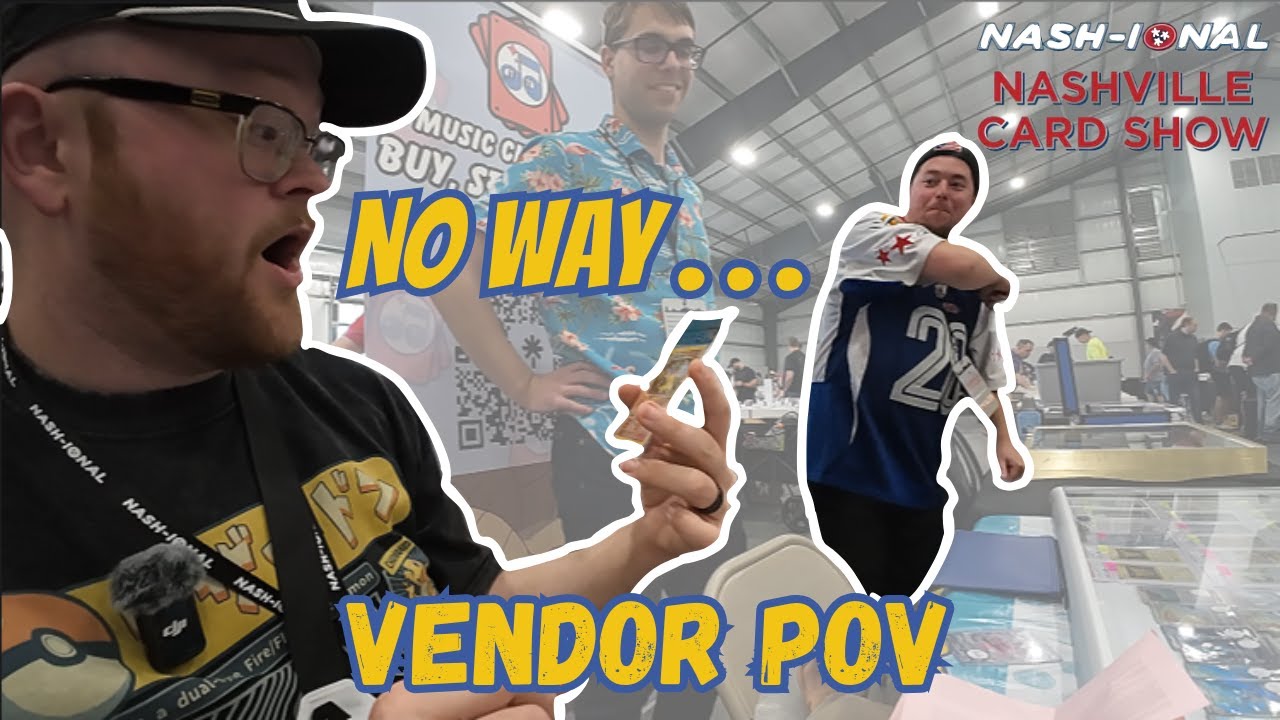 Did We Find A Hidden Gem? | NASH-ional Card Show | Pokémon TCG | Vendor ...