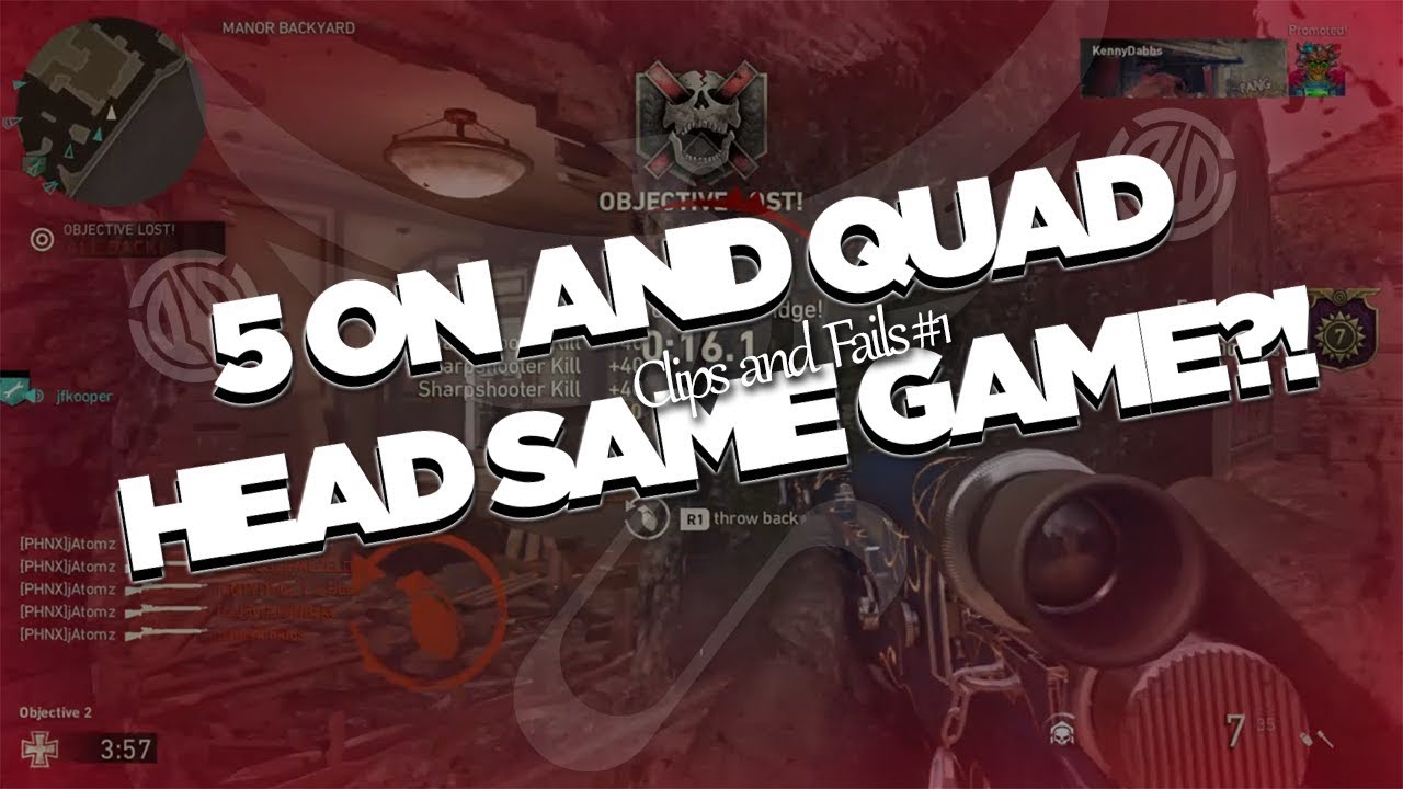 I HIT A 5ON AND QUAD HEAD SAME GAME? - Clips and Fails#1 - YouTube
