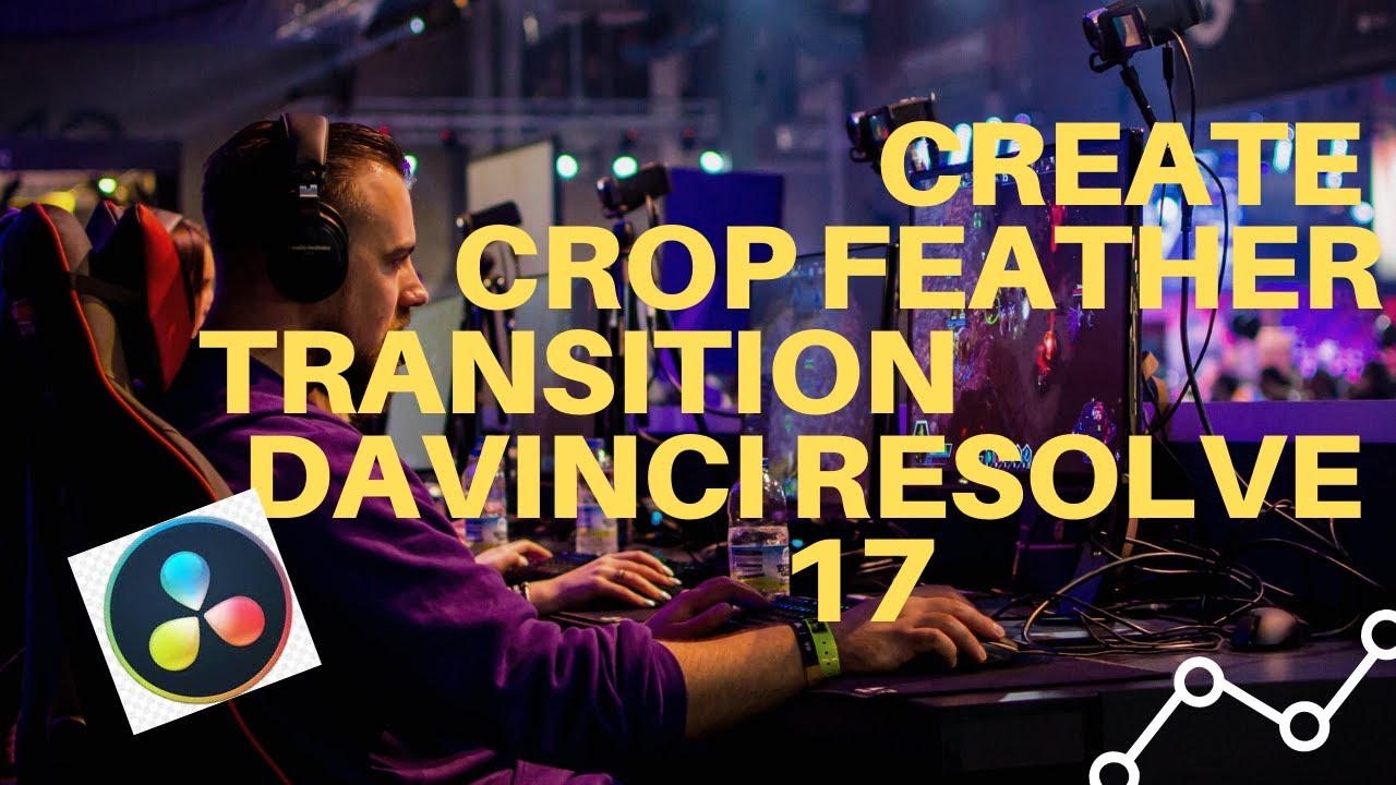 Crop Feather TRANSITION | DAVINCI RESOLVE 17 2021 - YouTube