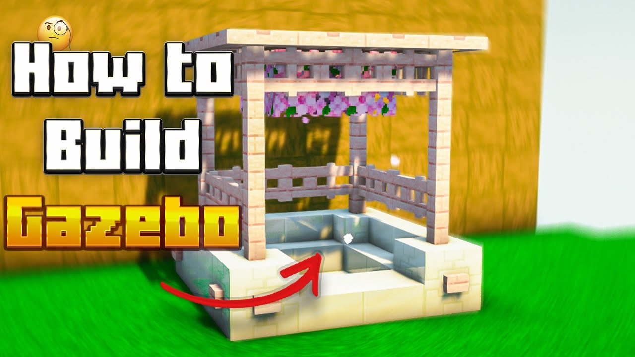 Minecraft Mastery: Constructing a Stunning Gazebo | Pro Tips & Tricks ...