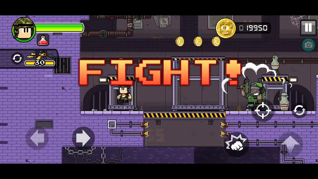 Dan the Man Gate keeper boss fight at the end - YouTube