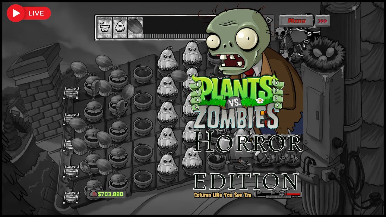 🔴LIVE | Ayo Kalahkan Zombies PvZ Horror | Plants vs Zombies - YouTube