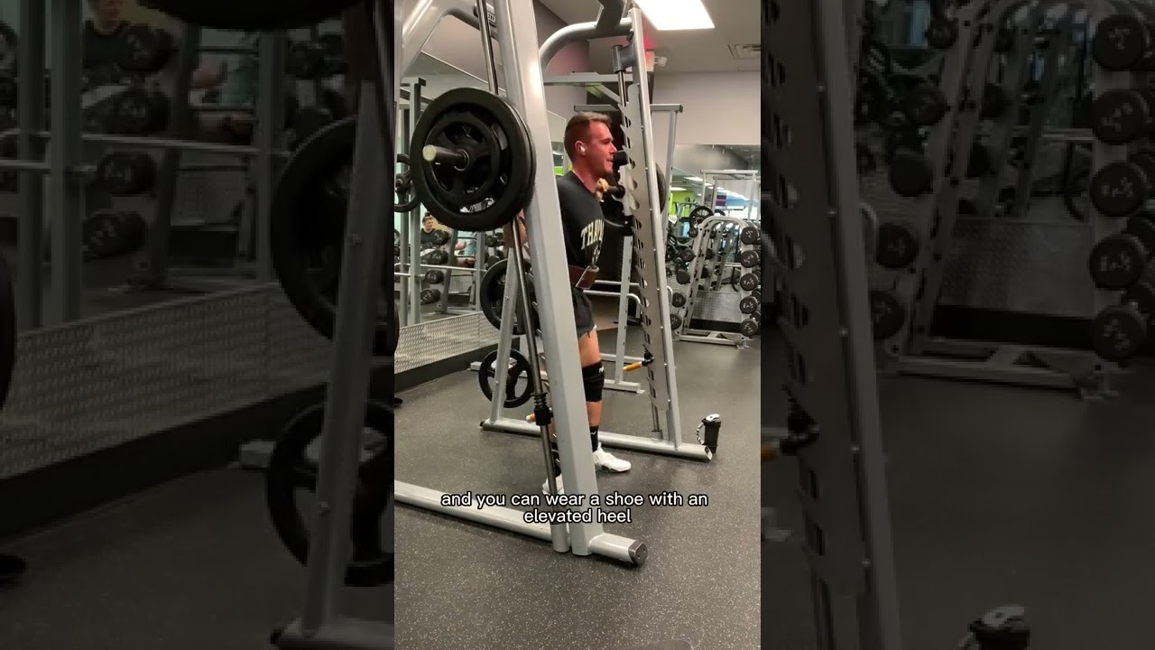 How to Smith Machine Squat for MAXIMAL Quad Growth #shorts #quads # ...
