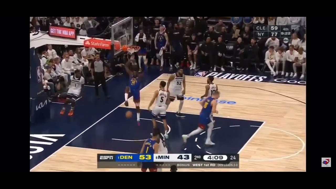 WOLVES VS DENVER GAME 3 - YouTube