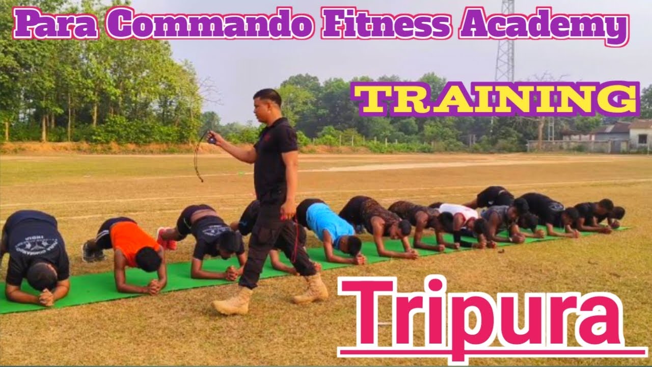 para Commando training ll Tripura 8787847214 - YouTube