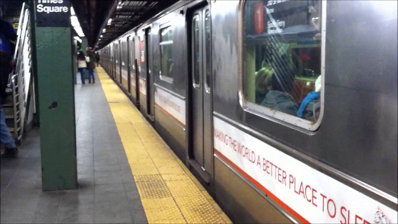 NYC Subway: IRT Seventh Ave Line Action - YouTube