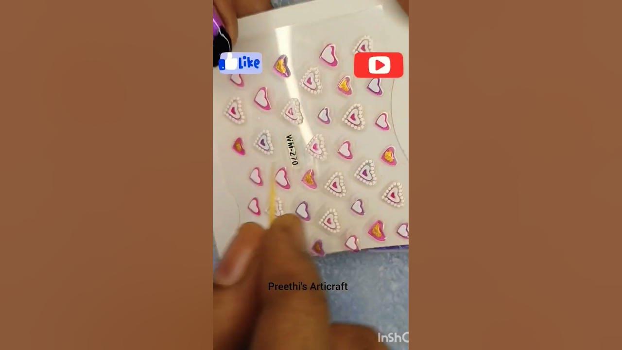 Nail Art Using Stickers From Meesho meesho viral trending YouTube nail-art-using-stickers-from-meesho-meesho-viral-trending-youtube