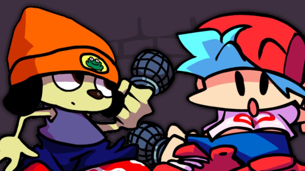 boyfriend vs parappa (real) - FNF Version - YouTube