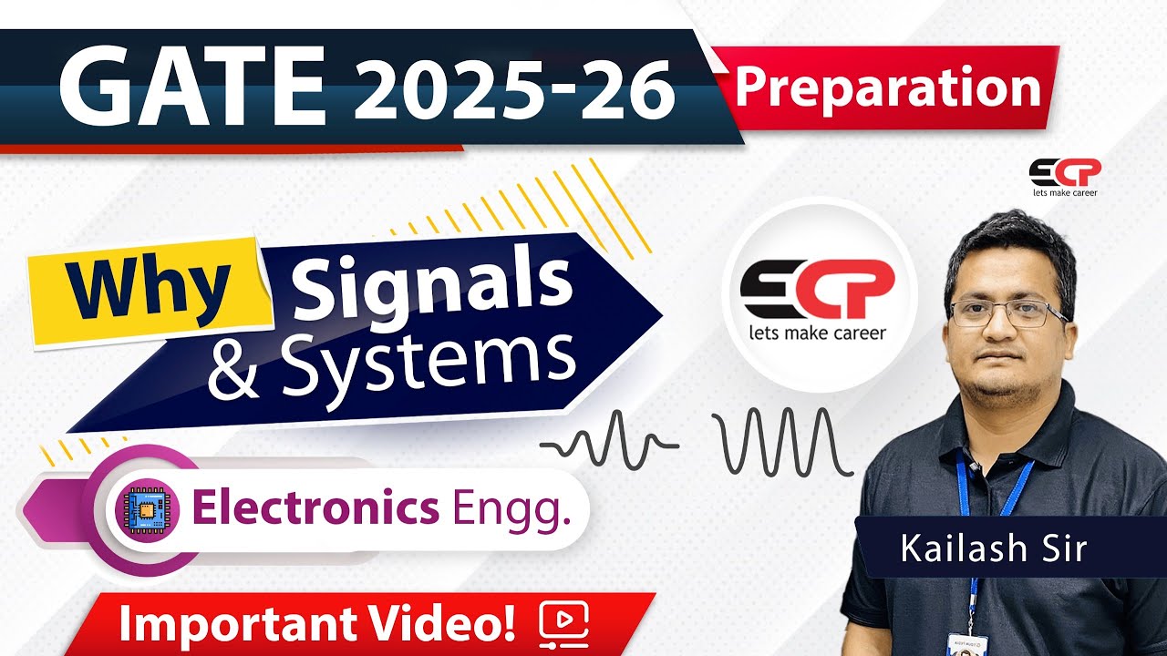 Importance of Signal & System | Start GATE 2025-26 preparation with ECP ...