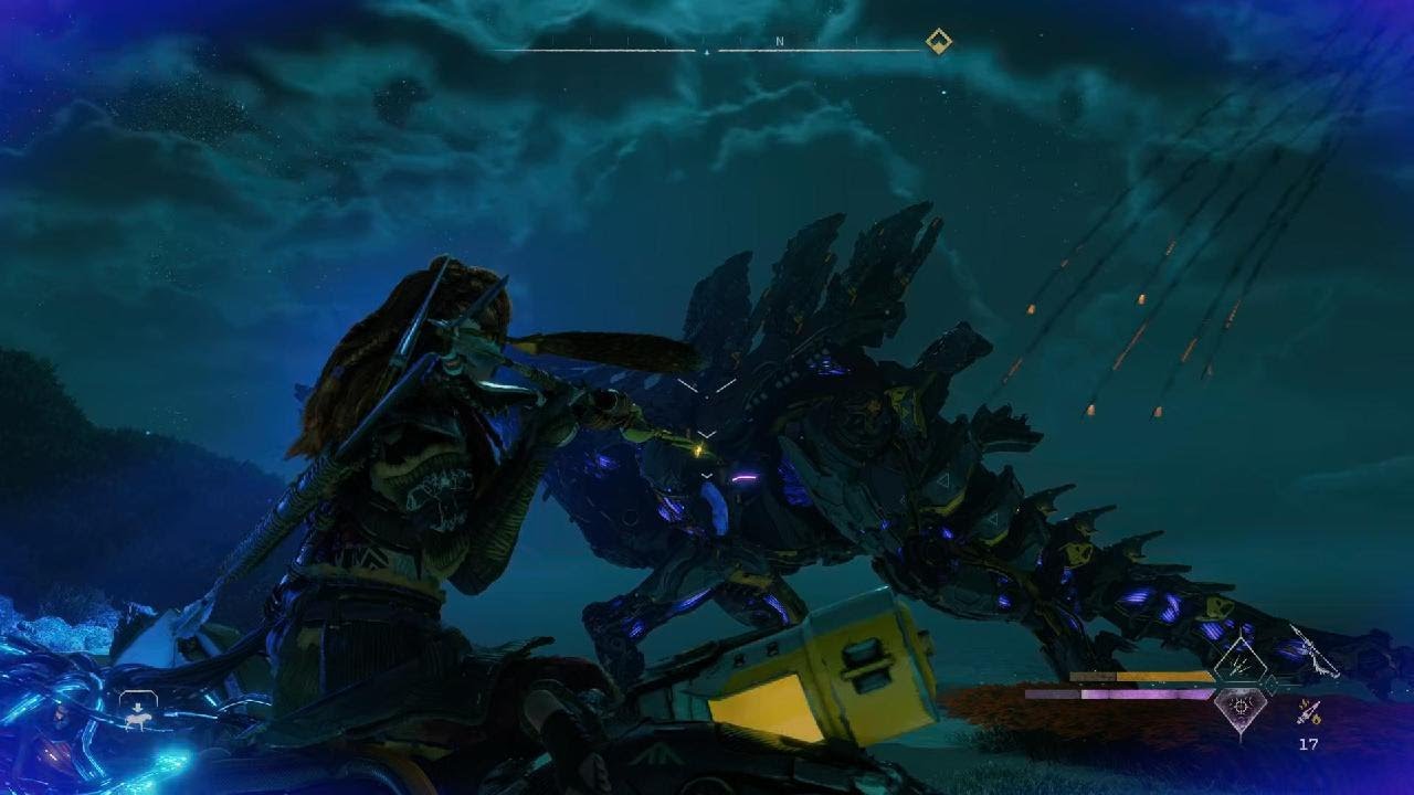 Horizon Forbidden West -sending a Slaughterspine to the depths - YouTube