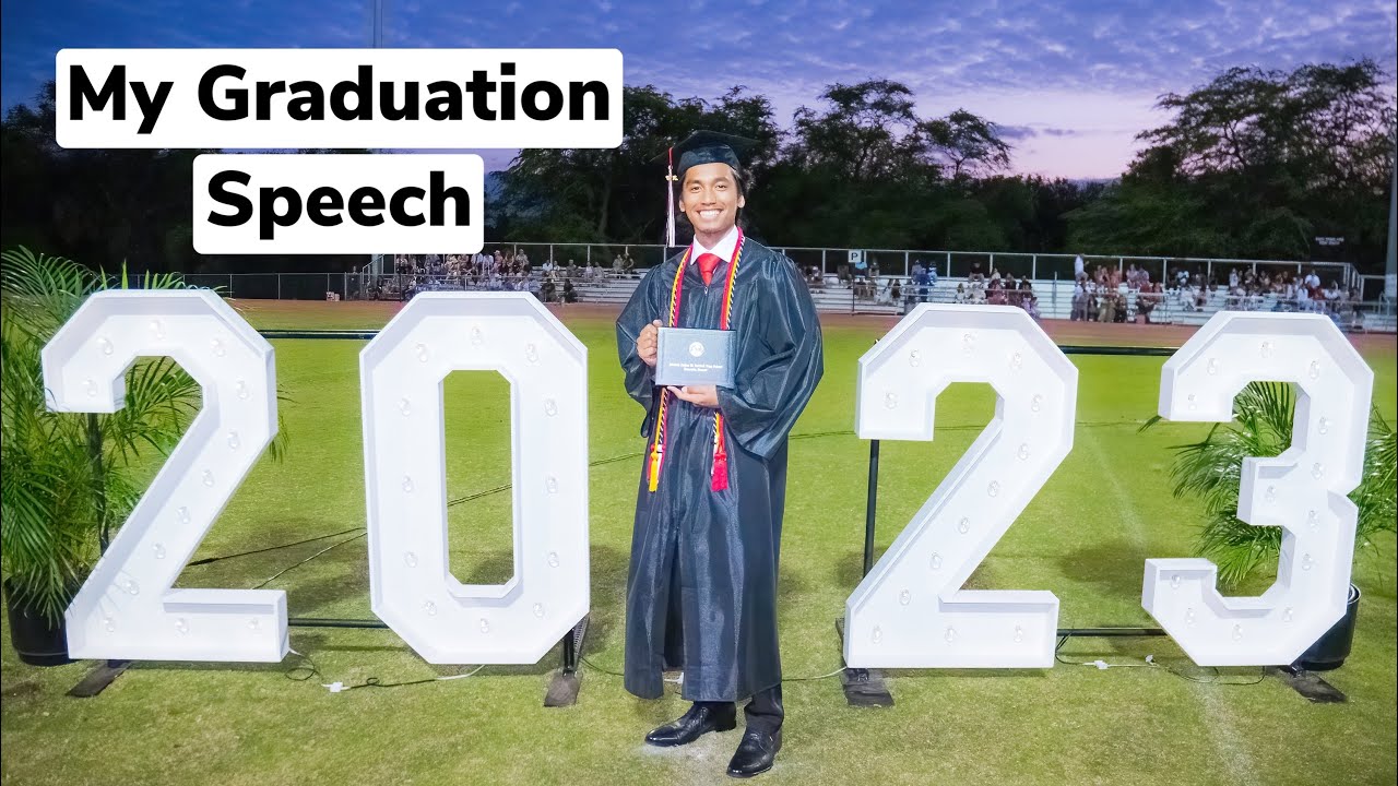 My Graduation Speech - YouTube