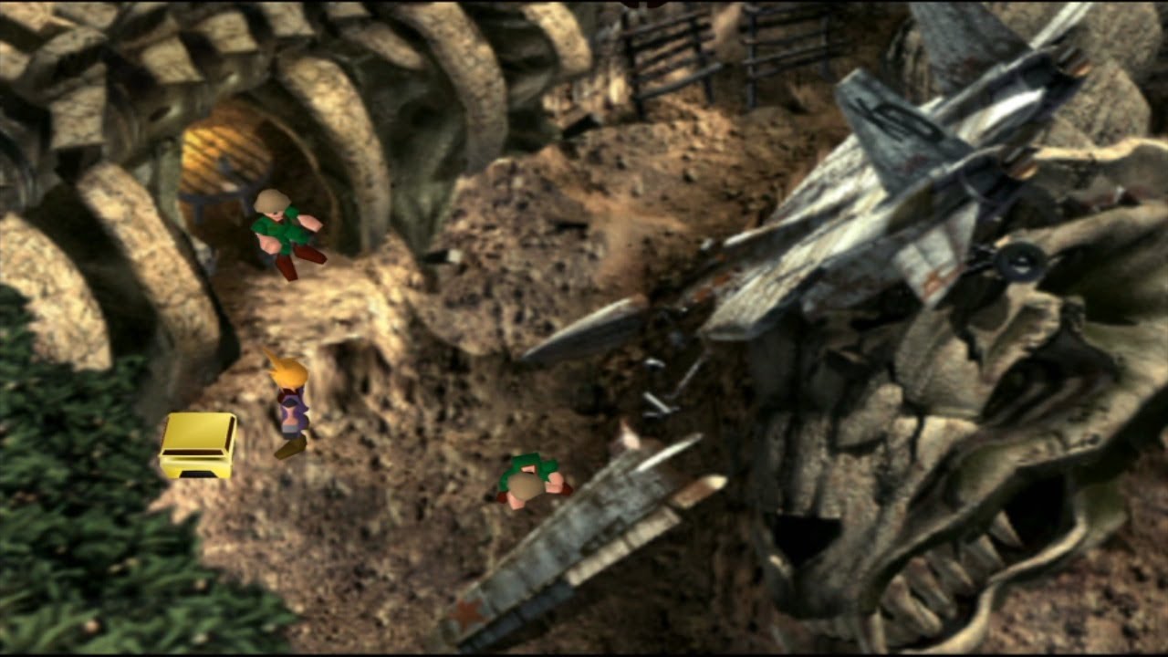 Final Fantasy VII 100% No Wipe Out-Part 47: Digging up in Bone Village ...