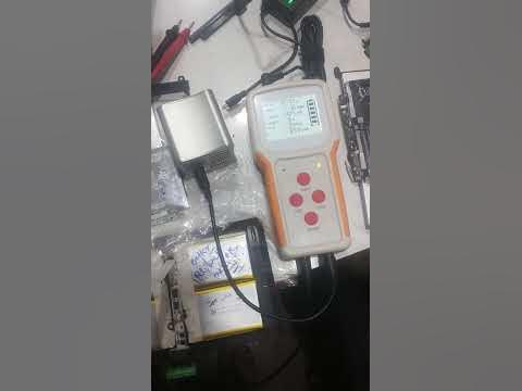 Laptop battery tester machine - YouTube