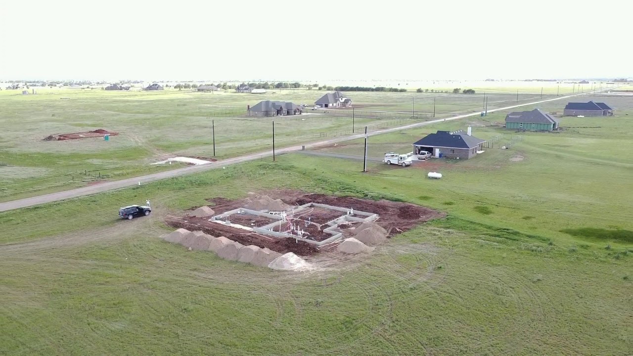 New home build on 2.5 acres - YouTube