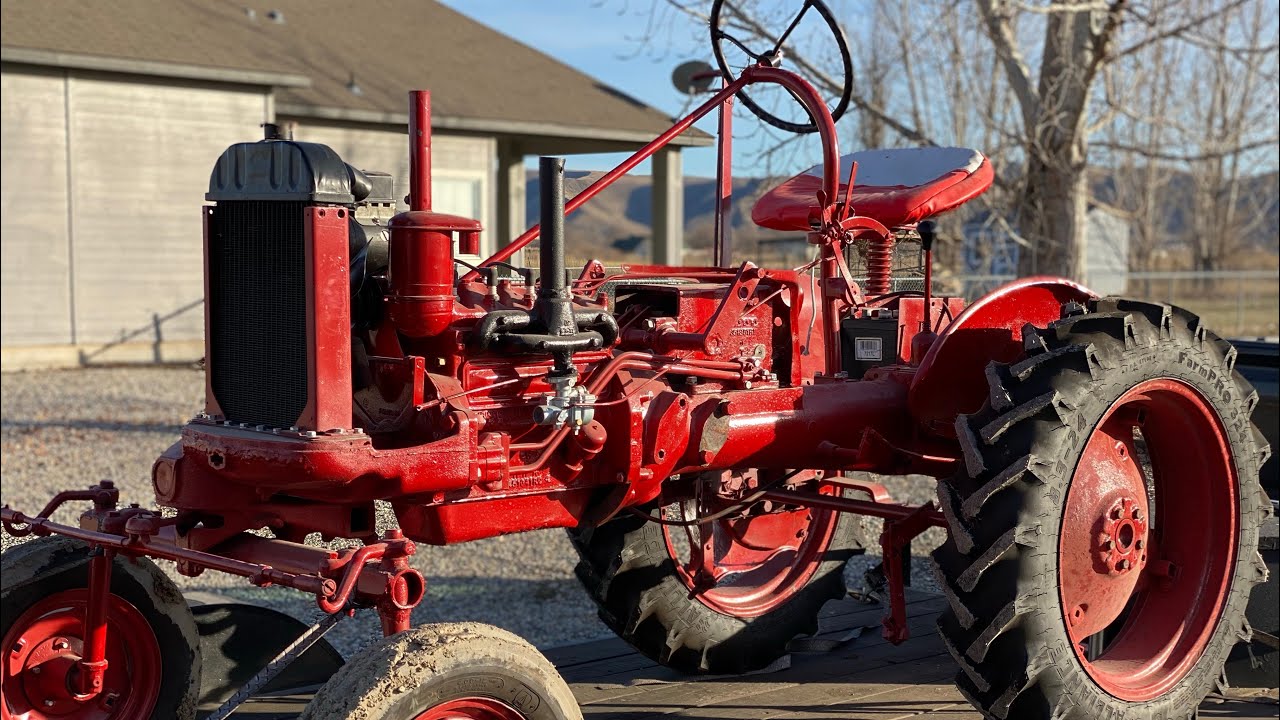 1949 Farmall Cub - A New Project, video #1 - YouTube