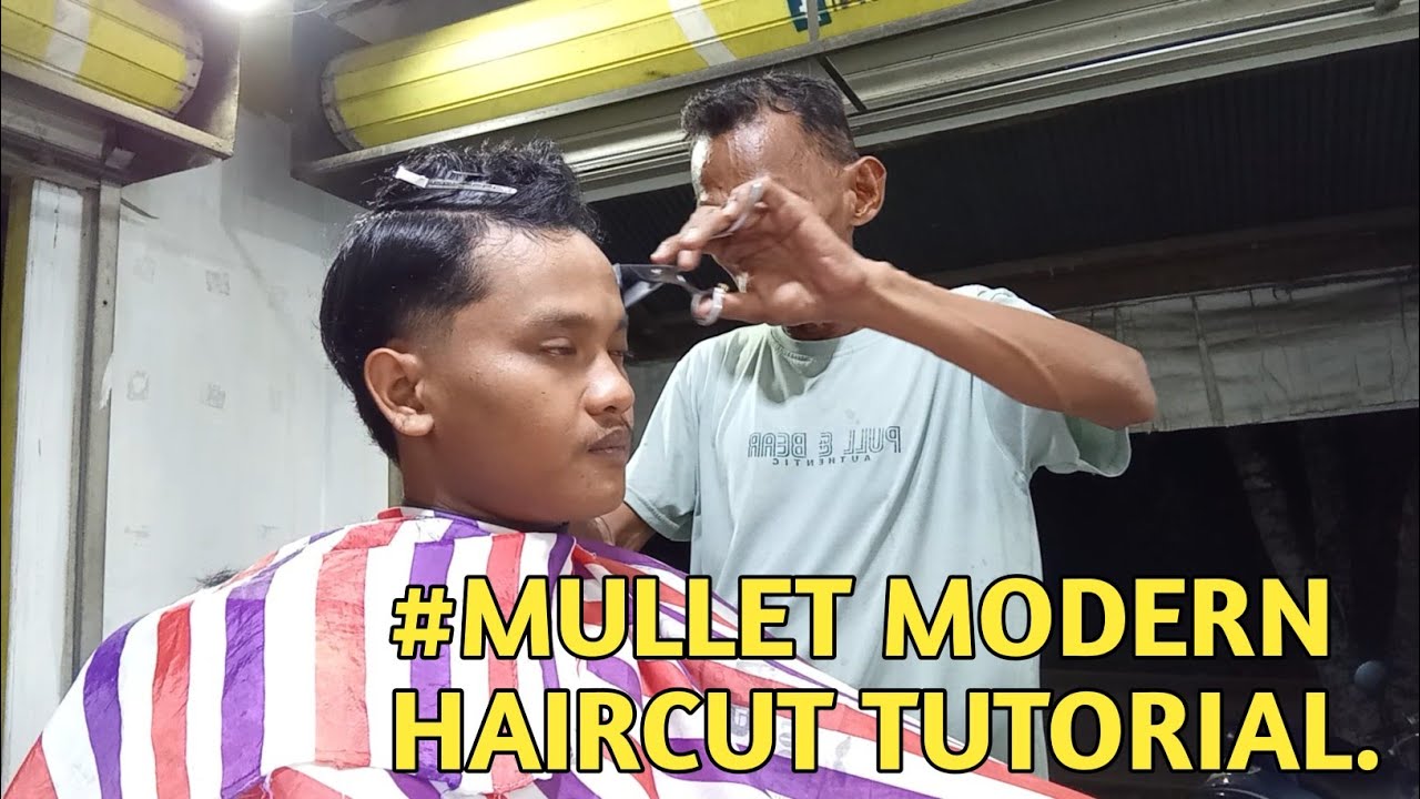 #MULLET MODERN HAIRCUT TUTORIAL. - YouTube