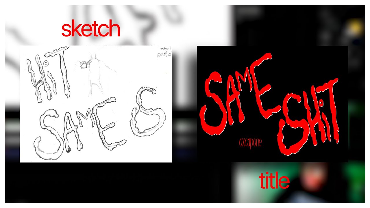 Making a Title Card from a Drawing - YouTube