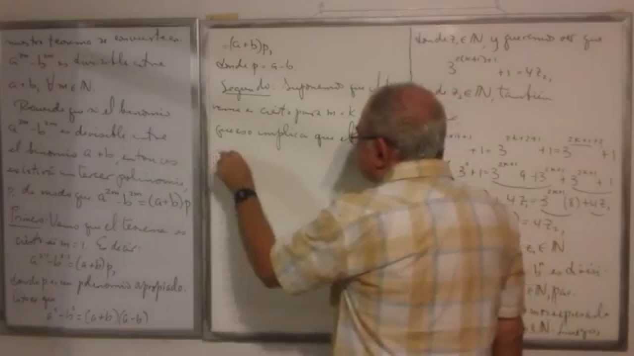 Álgebra Avanzada - Lección 3 - B (demostraciones por inducción ...