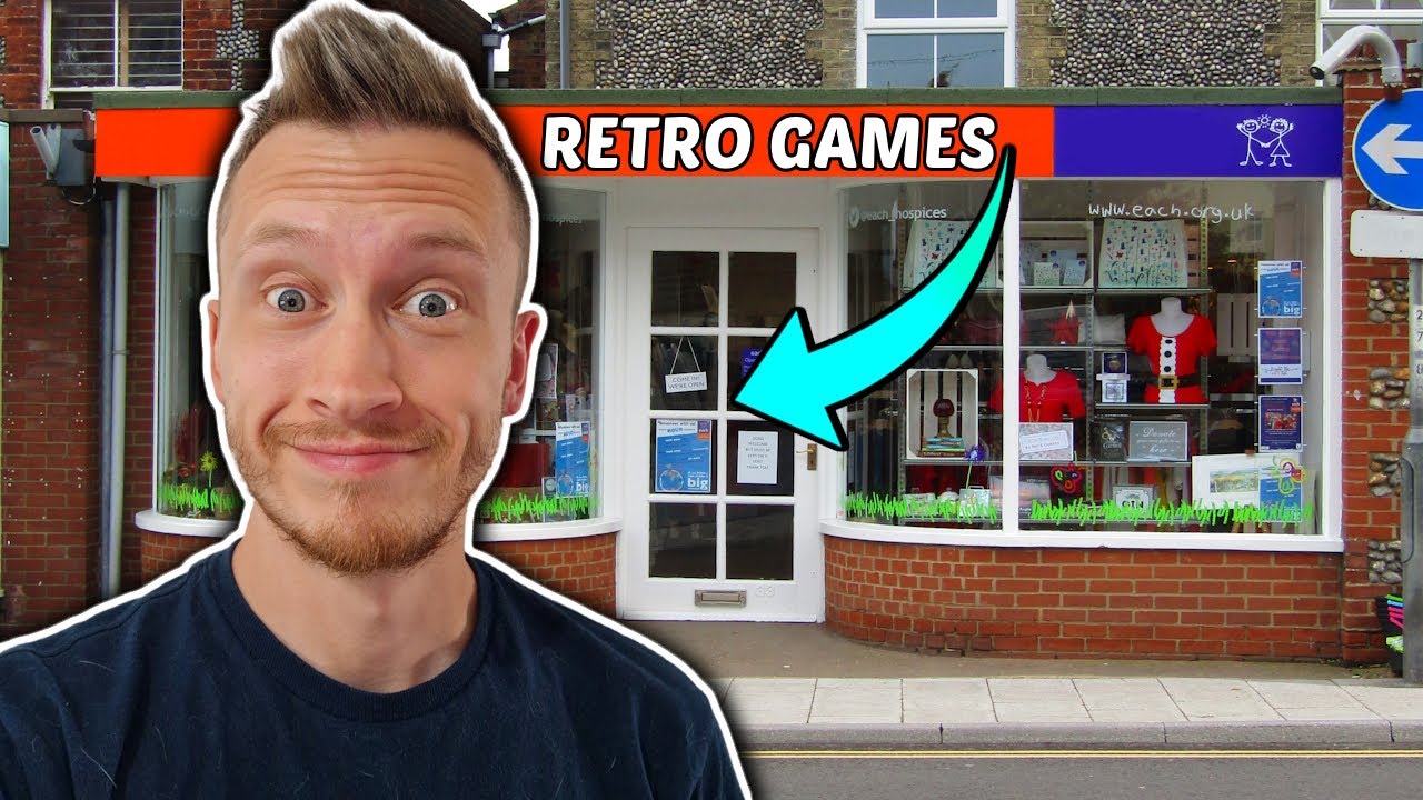 I Actually Found a RETRO Game in a Charity Shop - The FREE Game ...